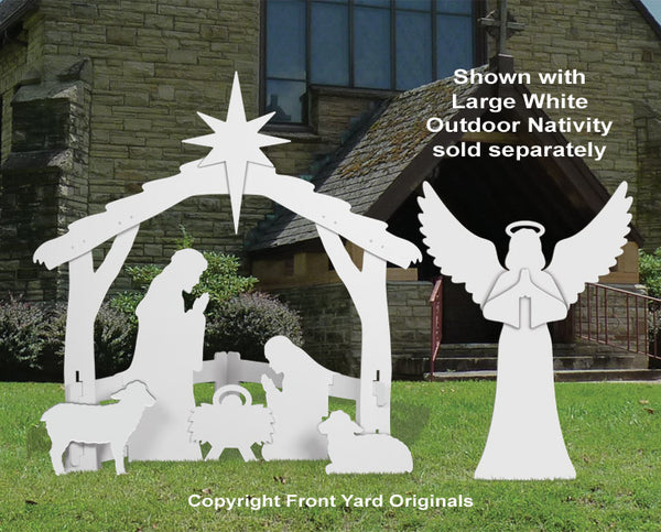 Outdoor Praying Angel Display – Front Yard Originals